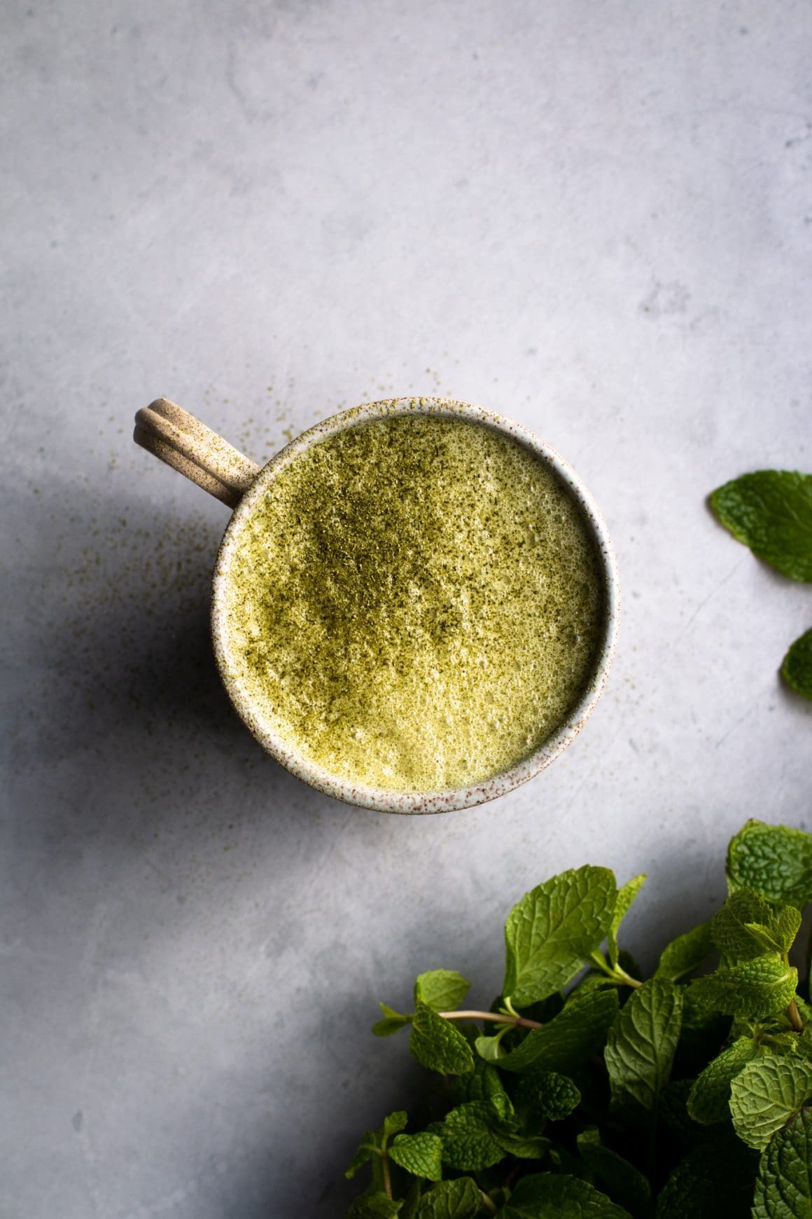 Mint Matcha Latte - Nourished