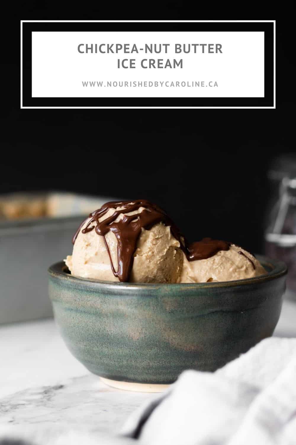 Chickpea-Nut Butter Ice Cream - Nourished