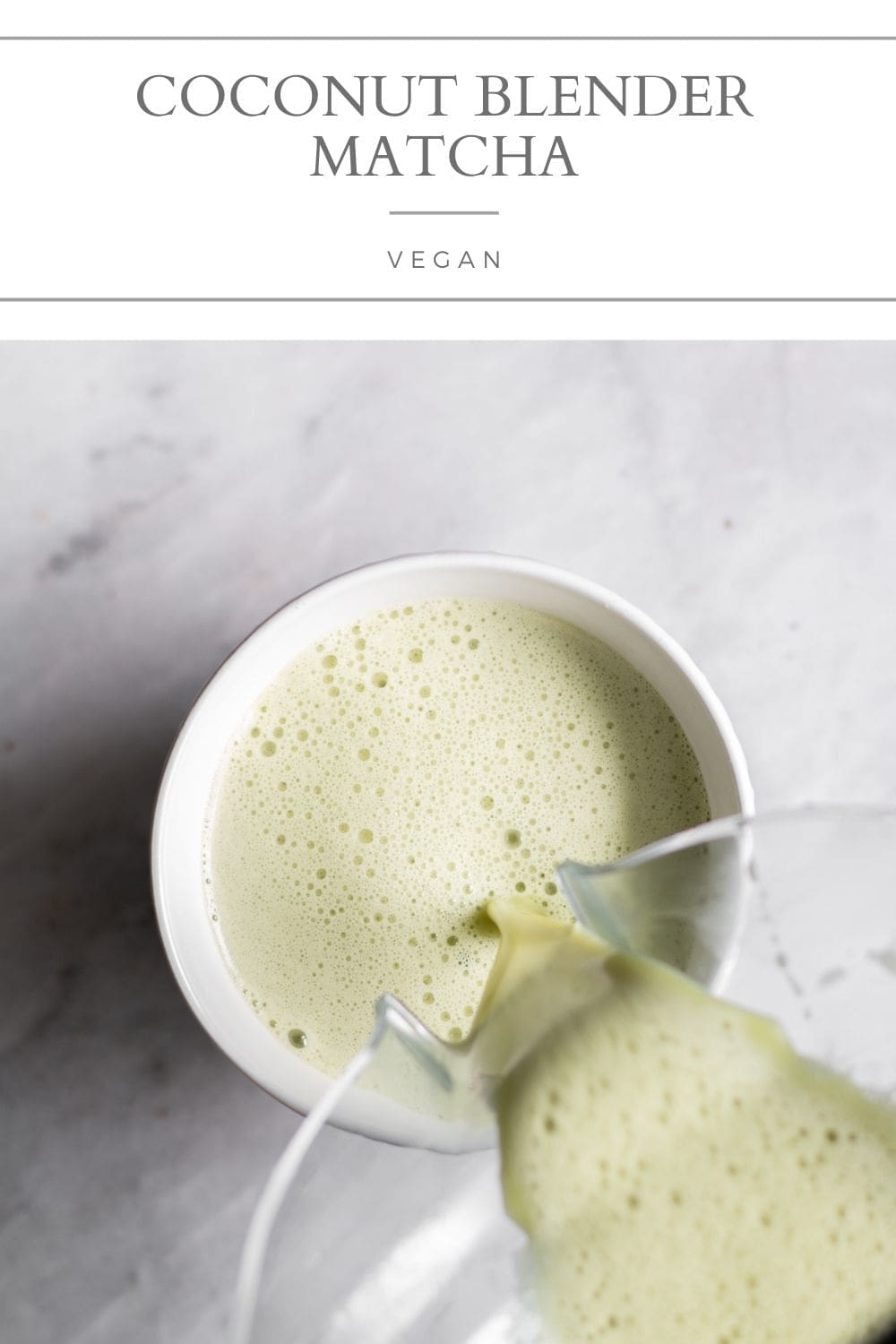 Coconut Blender Matcha - Nourished