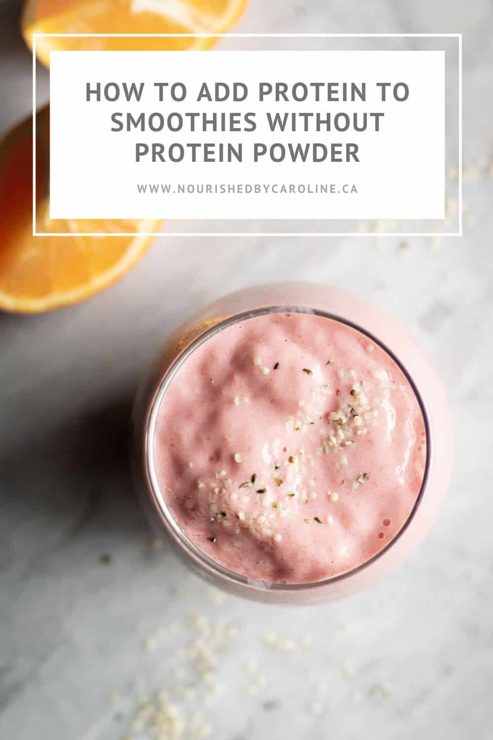 How to Add Protein to Your Smoothies without Protein Powder - Nourished