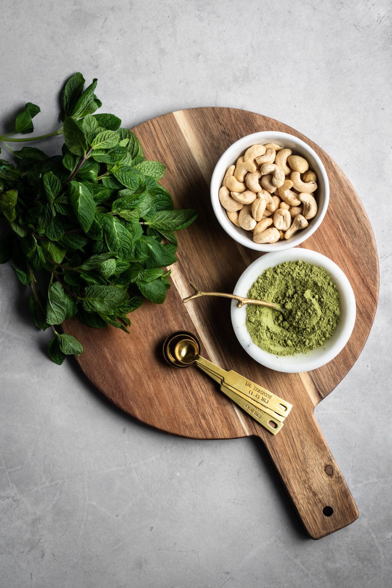 Mint Matcha Latte - Nourished