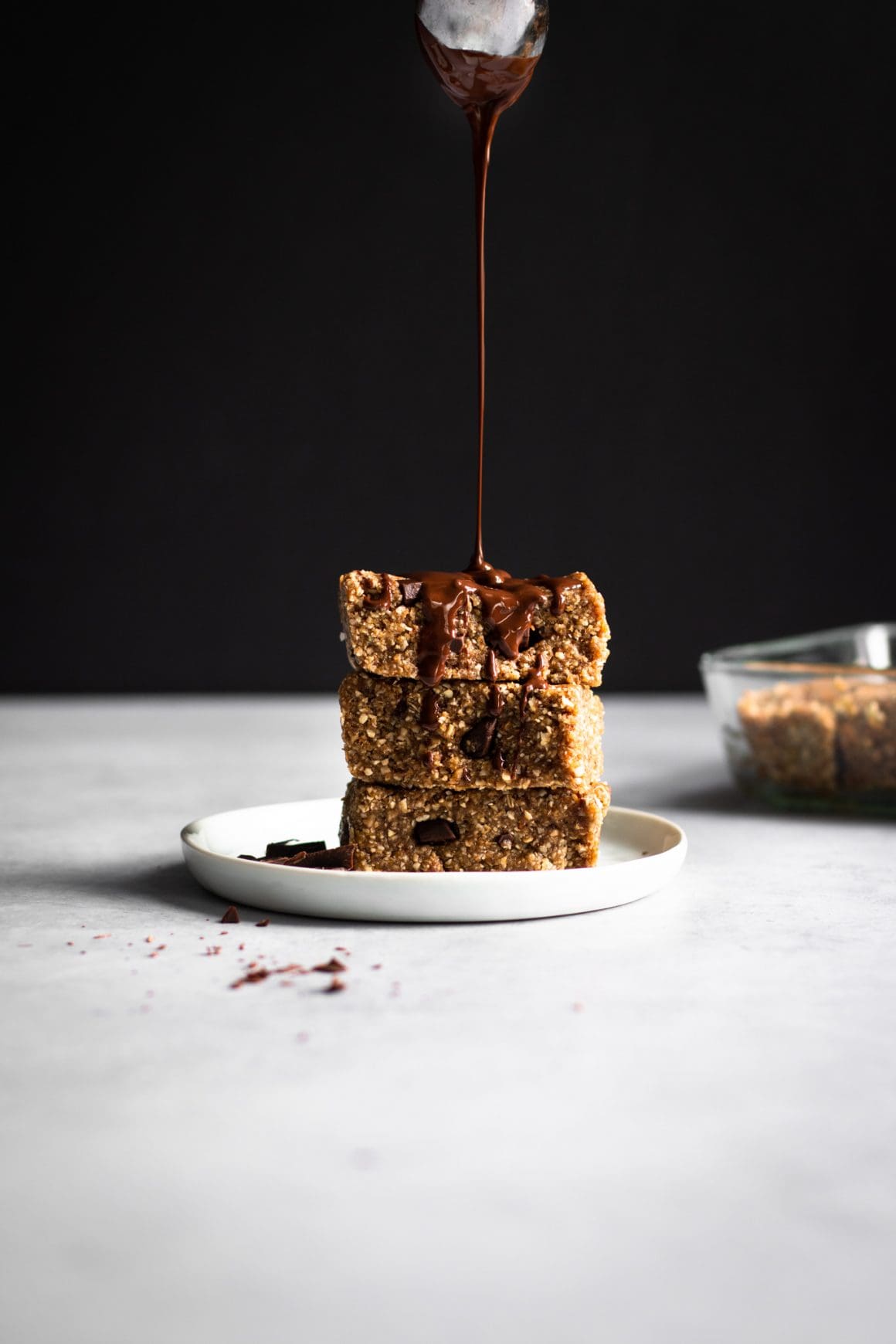 Chocolate Chunk Protein Bars - Nourished by Caroline