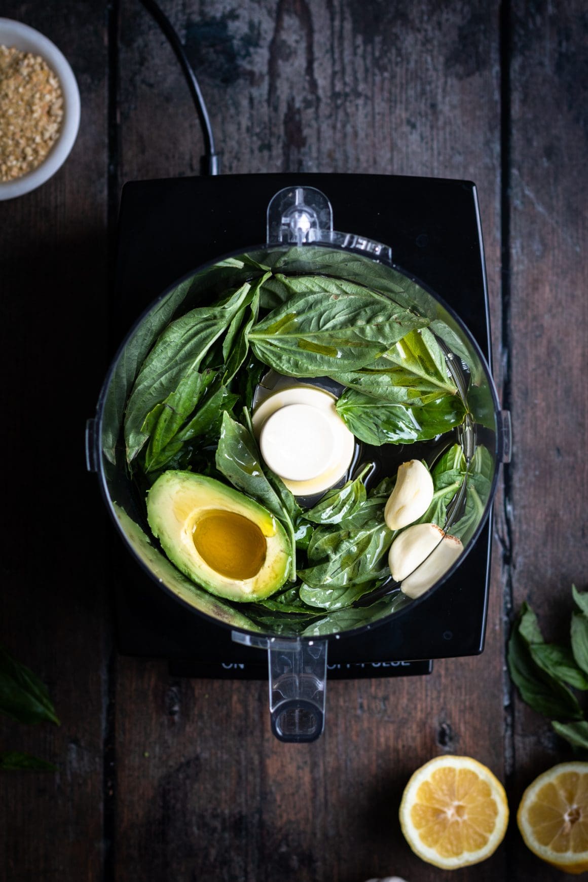 Vegan Avocado Pesto Pasta - Nourished