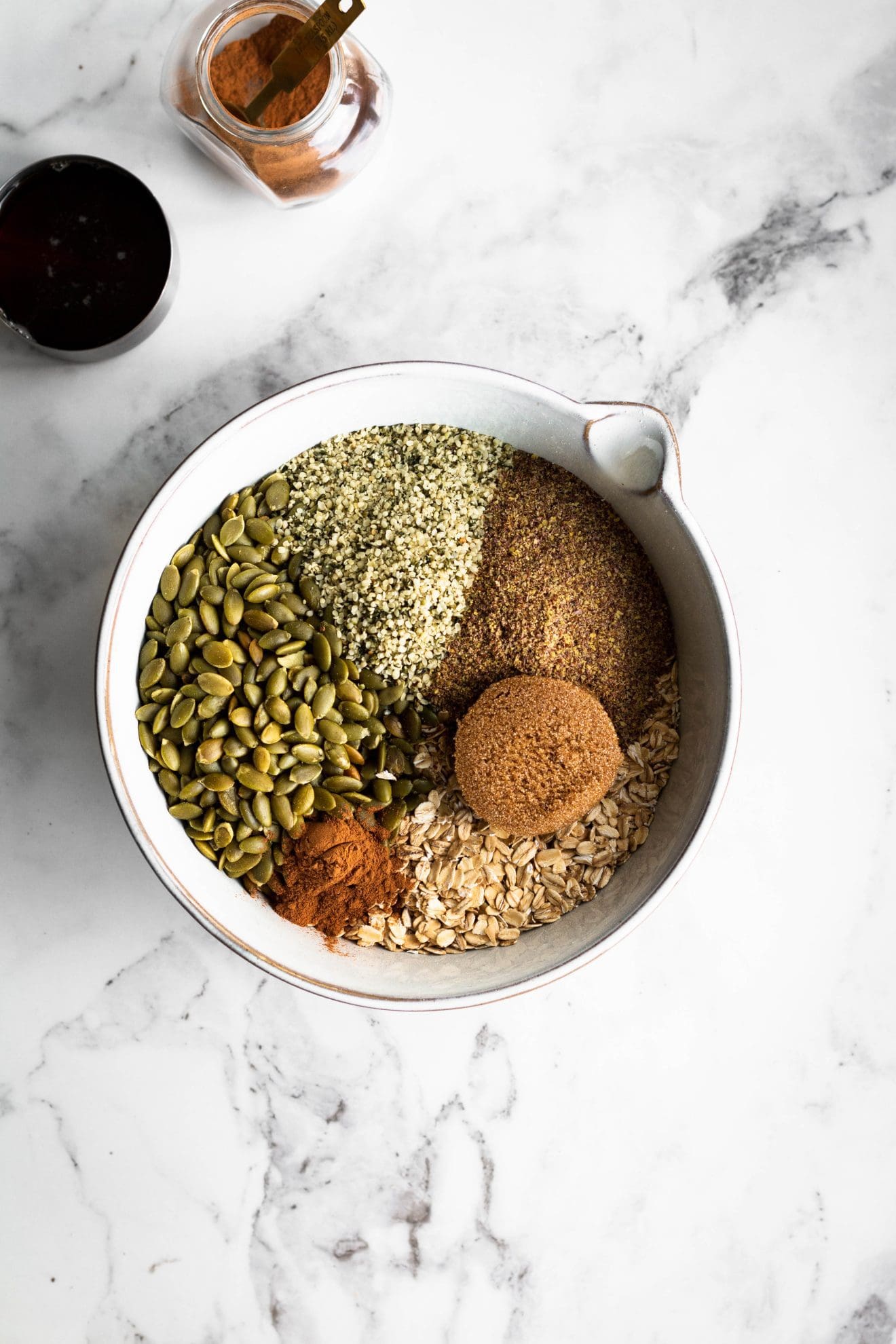 Maple Flax Pumpkin Seed Granola - Nourished